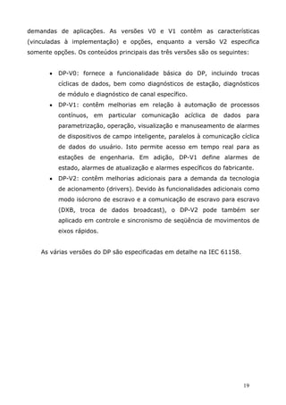 Apostila do treinamento profibus configuração | DOC