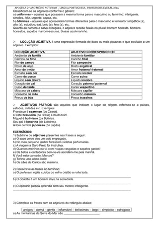 Apostila eja 1ª e 2º periodo tipos e generos textuais | DOC