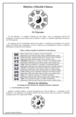 Apostila historia filosofia chinesa | PDF