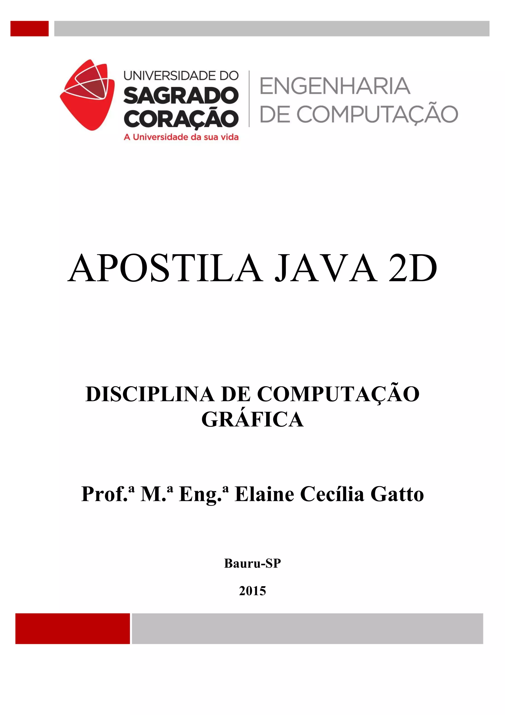 Apostila Java2D (correta) | PDF
