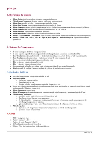 Apostila Java2D (correta) | PDF