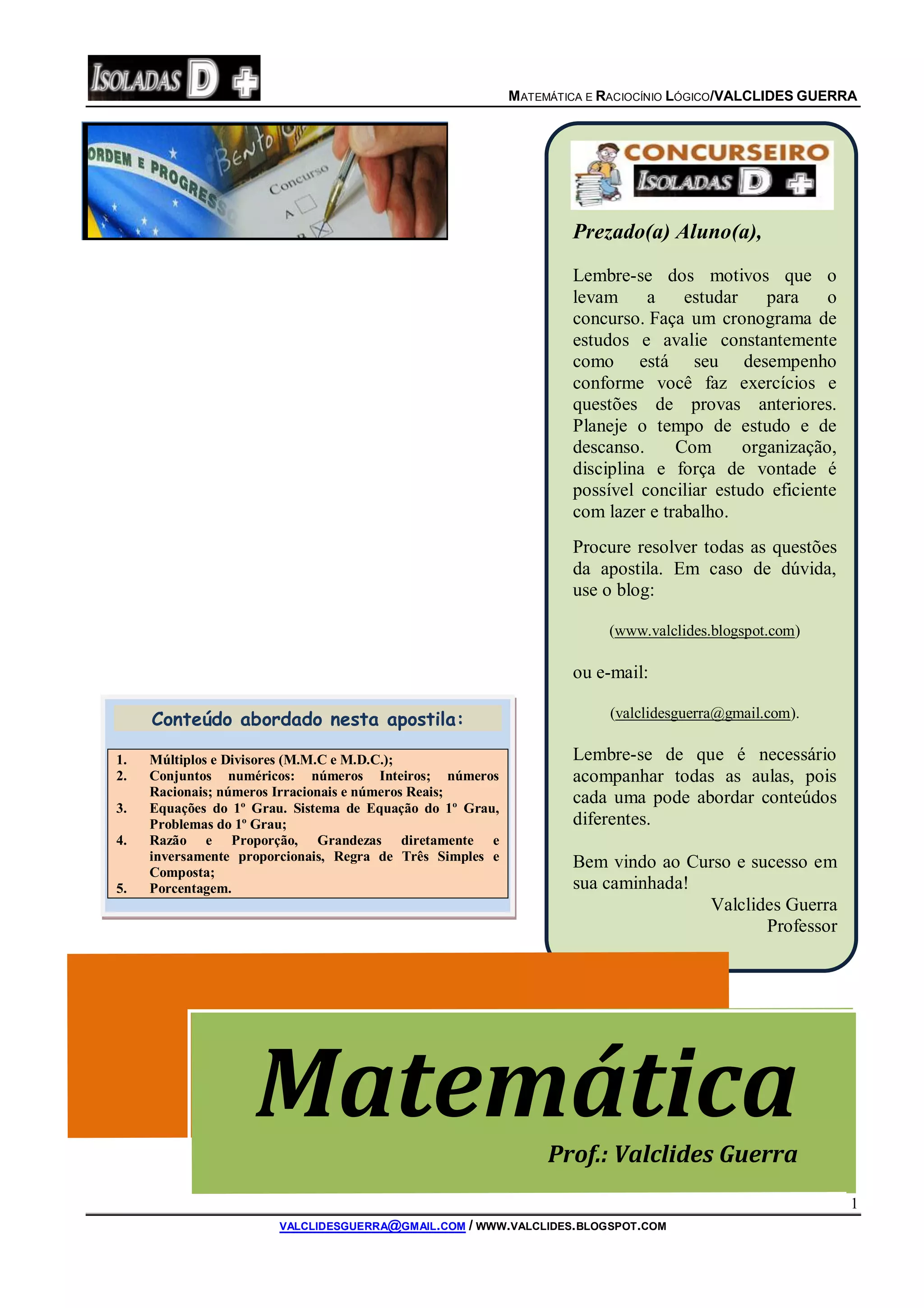 Apostila De Raciocínio Lógico - RETOEDU