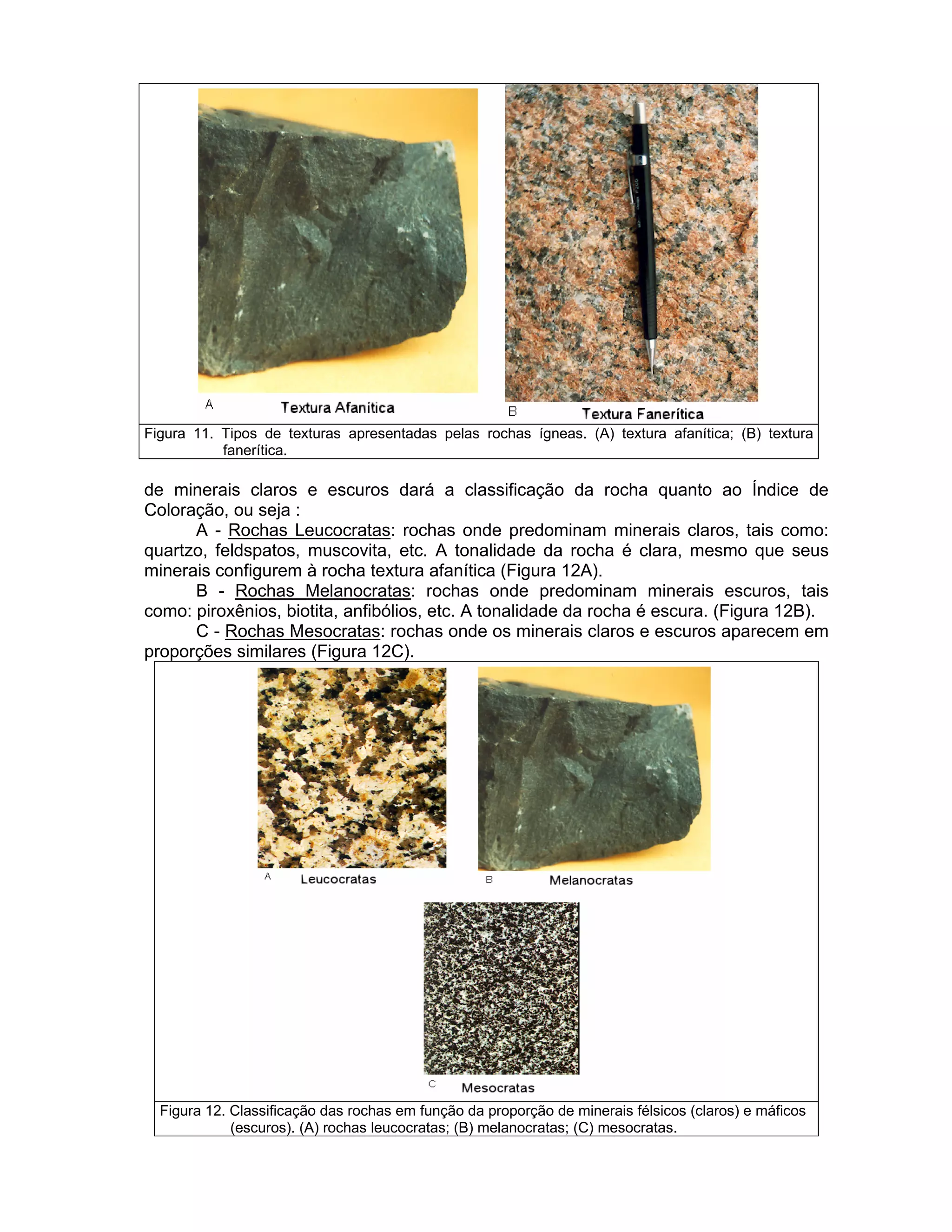 Apostila minerais e rochas | PDF