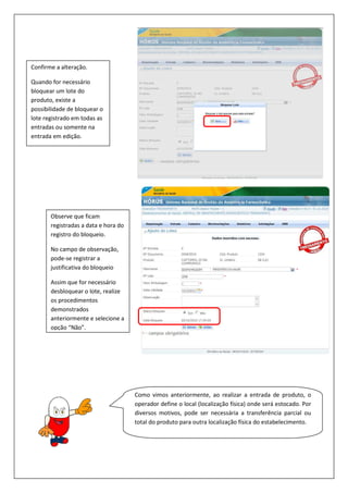 Apostila MÓDULO 4 - Entrada | PDF