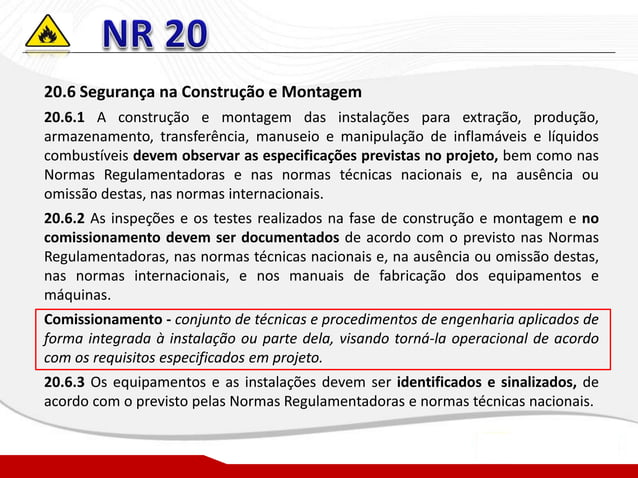 Apostila_NR20 em PDF para treinamento de nr 20 | PPT