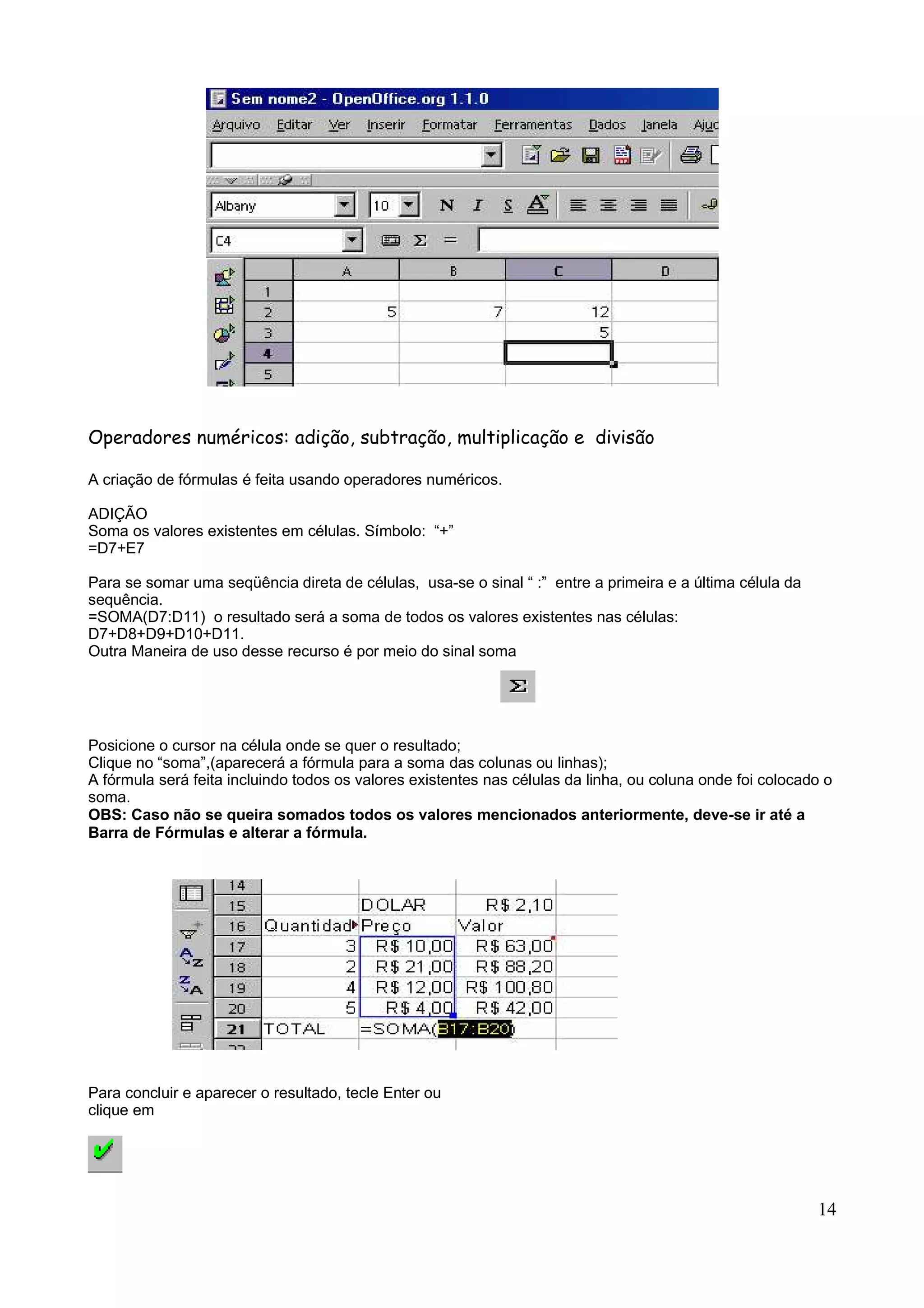Apostila open office calc | PDF