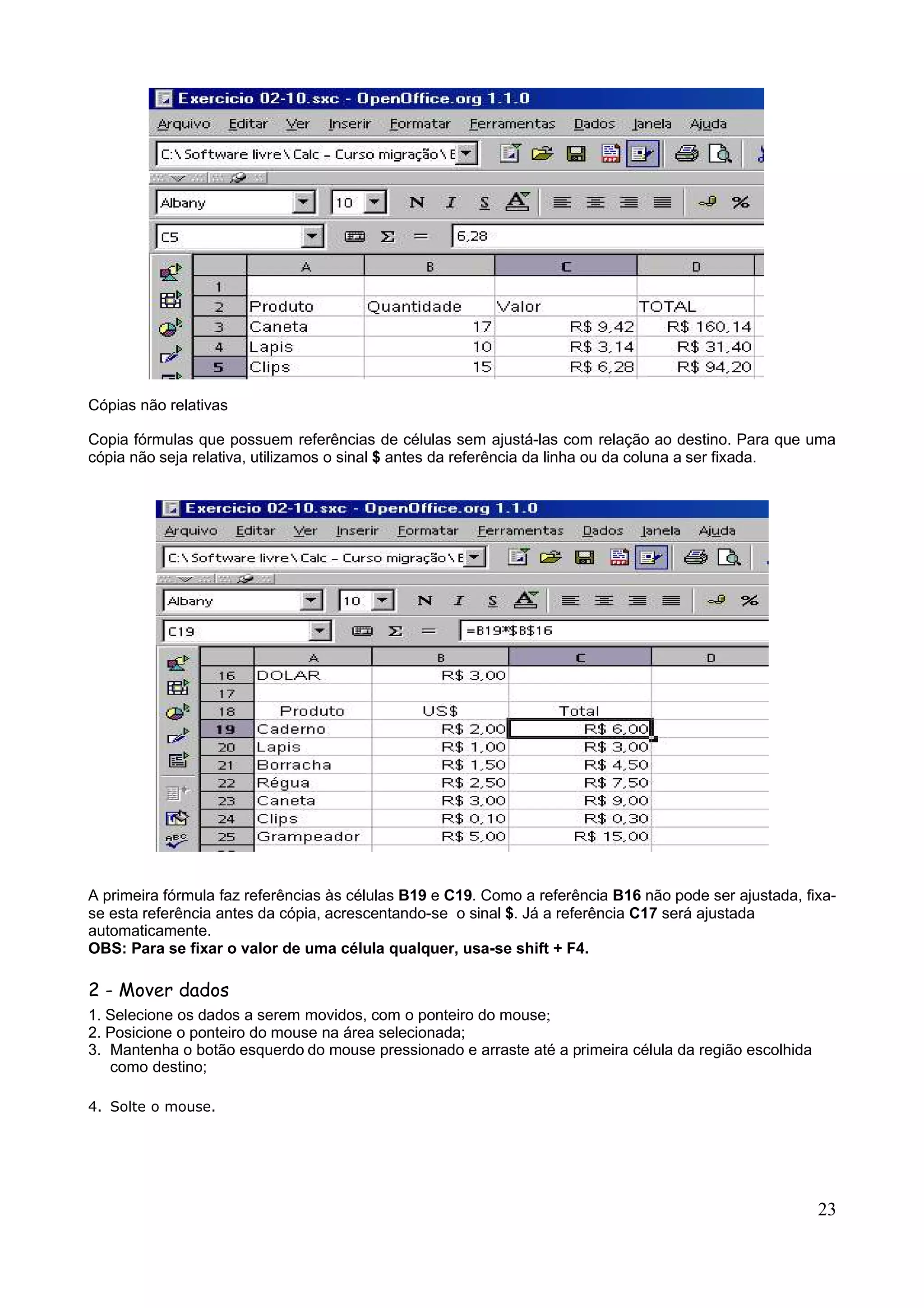 Apostila open office calc | PDF