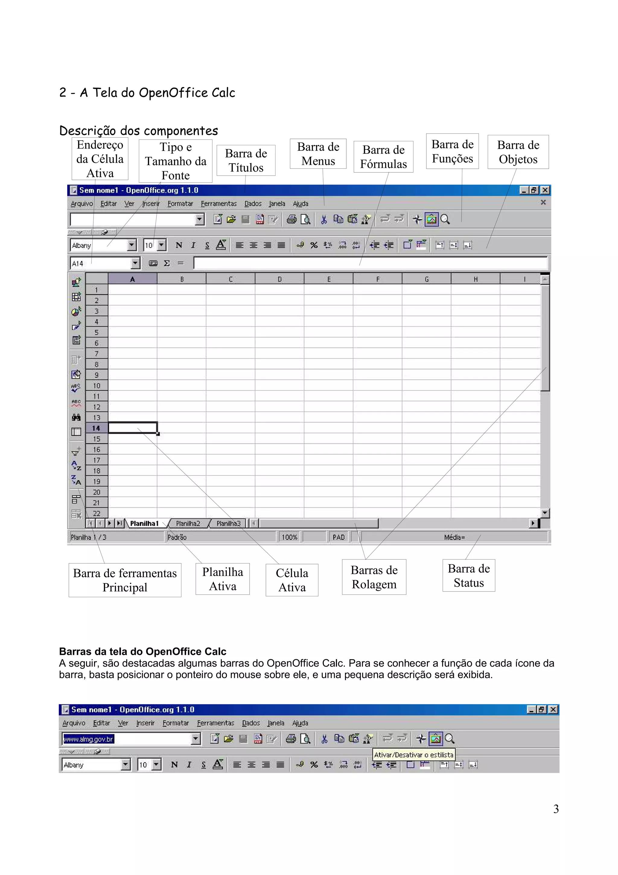 Apostila open office calc | PDF