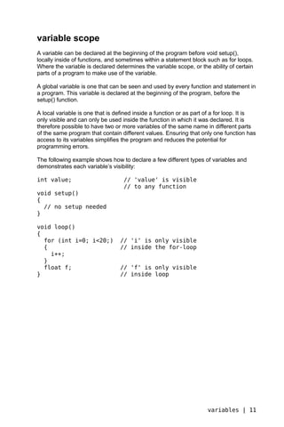 [Apostila] programação arduíno brian w. evans | PDF