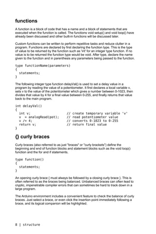 [Apostila] programação arduíno brian w. evans | PDF