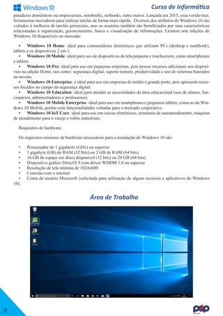 Apostila completa de Windows 10 _ Básico | PDF