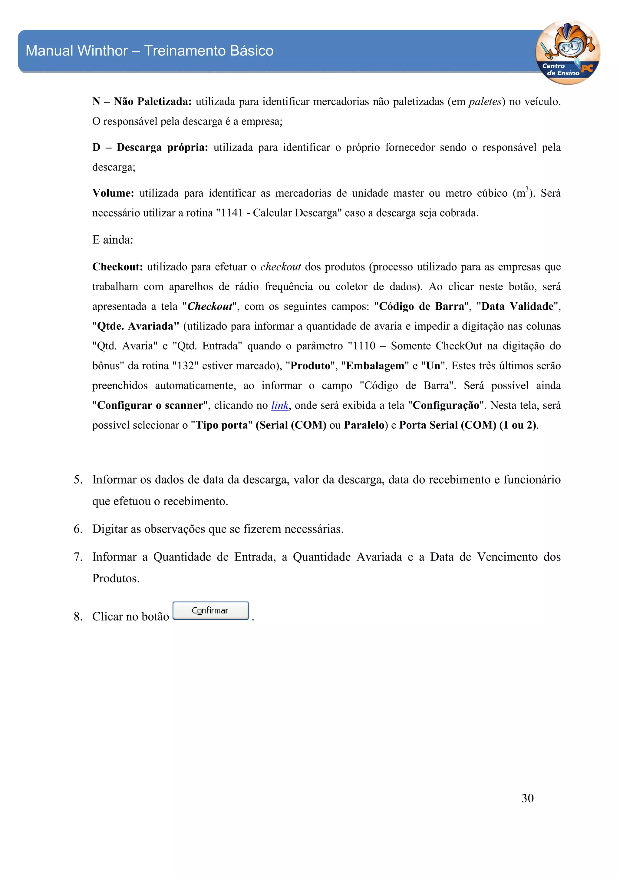 Apostila winthor básico | PDF