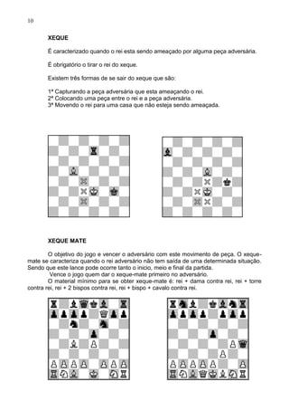 Xadrez ♟️ Apostila Xadrez Básico - Livro | PDF