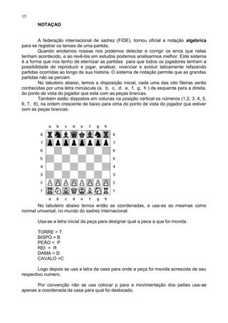 Xadrez ♟️ Apostila Xadrez Básico - Livro | PDF