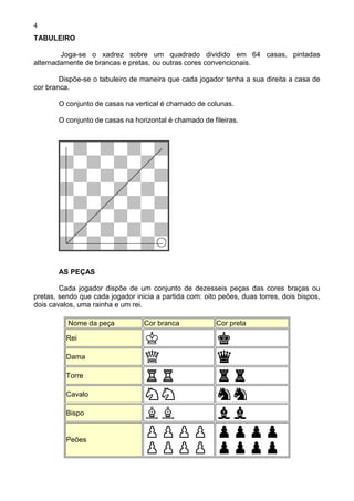 Xadrez ♟️ Apostila Xadrez Básico - Livro | PDF