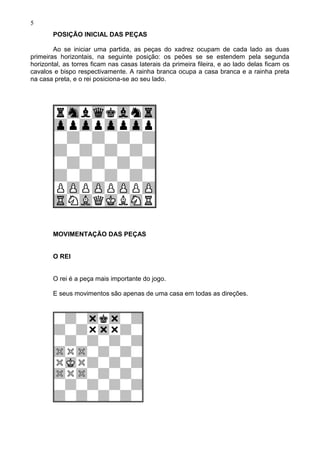 Xadrez ♟️ Apostila Xadrez Básico - Livro | PDF