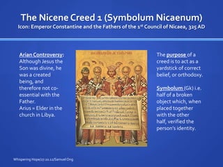 Apostle's creed holy spirit | PPT