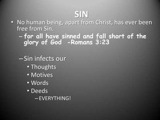 Apostles' Creed Session Fifteen -The Forgiveness of Sin | PPTX ...