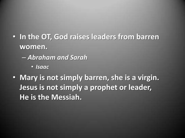 Apostles' Creed Session Seven -Conceived by the Holy Spirit, Born of ...