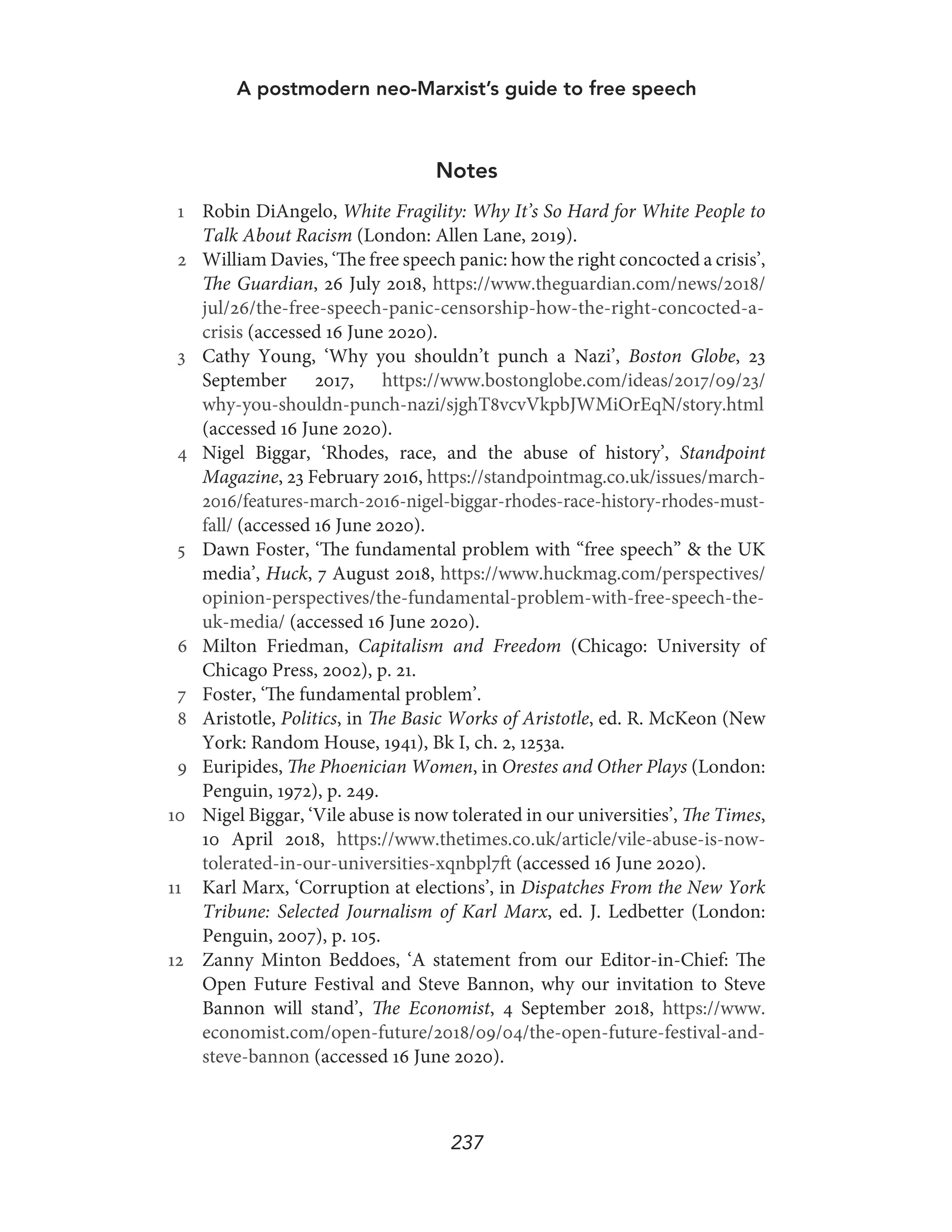A postmodern neo marxist’s guide to free speech | PDF
