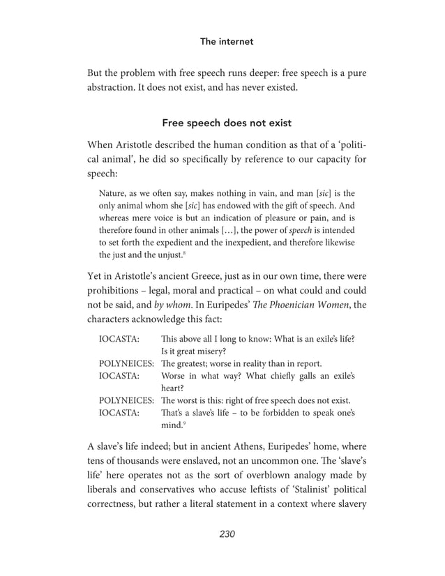 A postmodern neo marxist’s guide to free speech | PDF