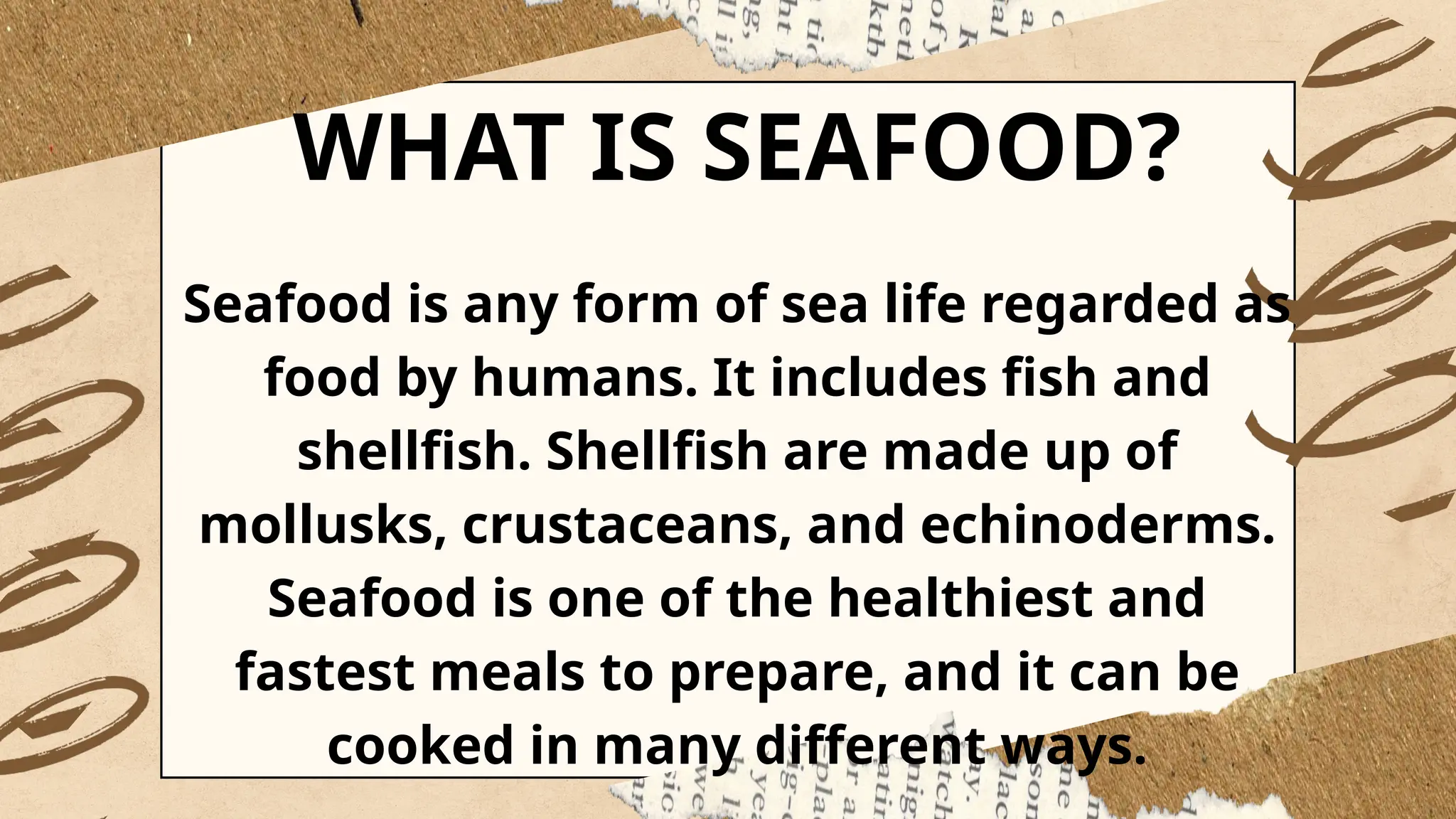 WHAT IS IT & CLASSIFICATION OF SEAFOOD.pptx