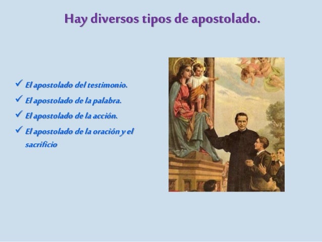 ¿Qué es el apostolado?