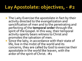 Apostolate Of Married People | PPTX