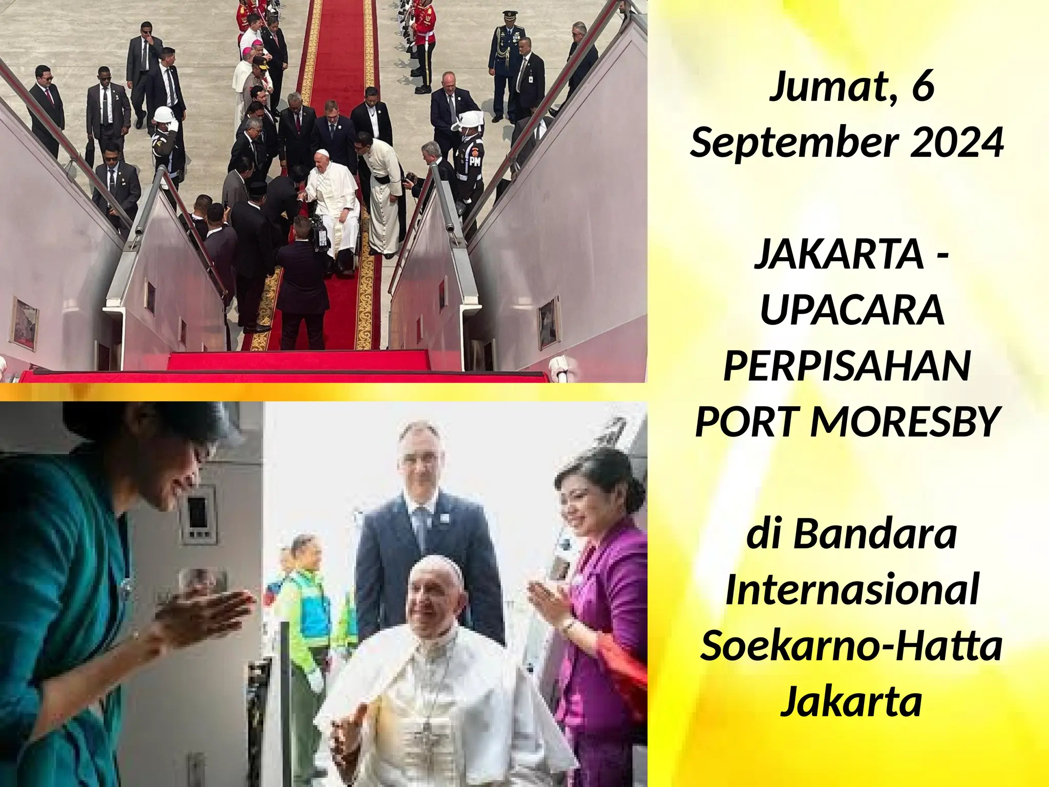 APOSTOLIC JOURNEY OF HIS HOLINESS POPE FRANCIS to Indonesia (Indonesian).pptx