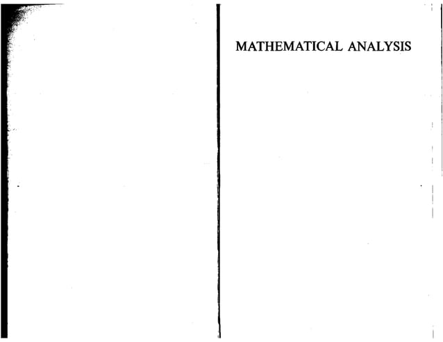 Apostol mathematical-analysis | PPT