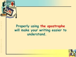 grammar, apostrophe | PPT