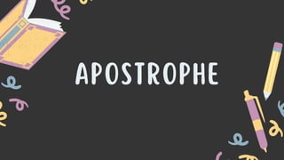 Apostrophe.pdf example of figurative language | PDF