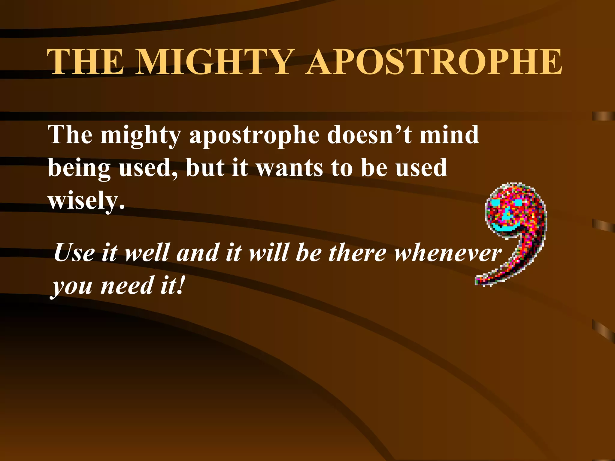 Apostrophe.ppt