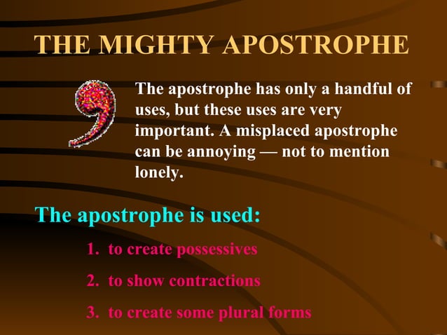 Apostrophe.ppt