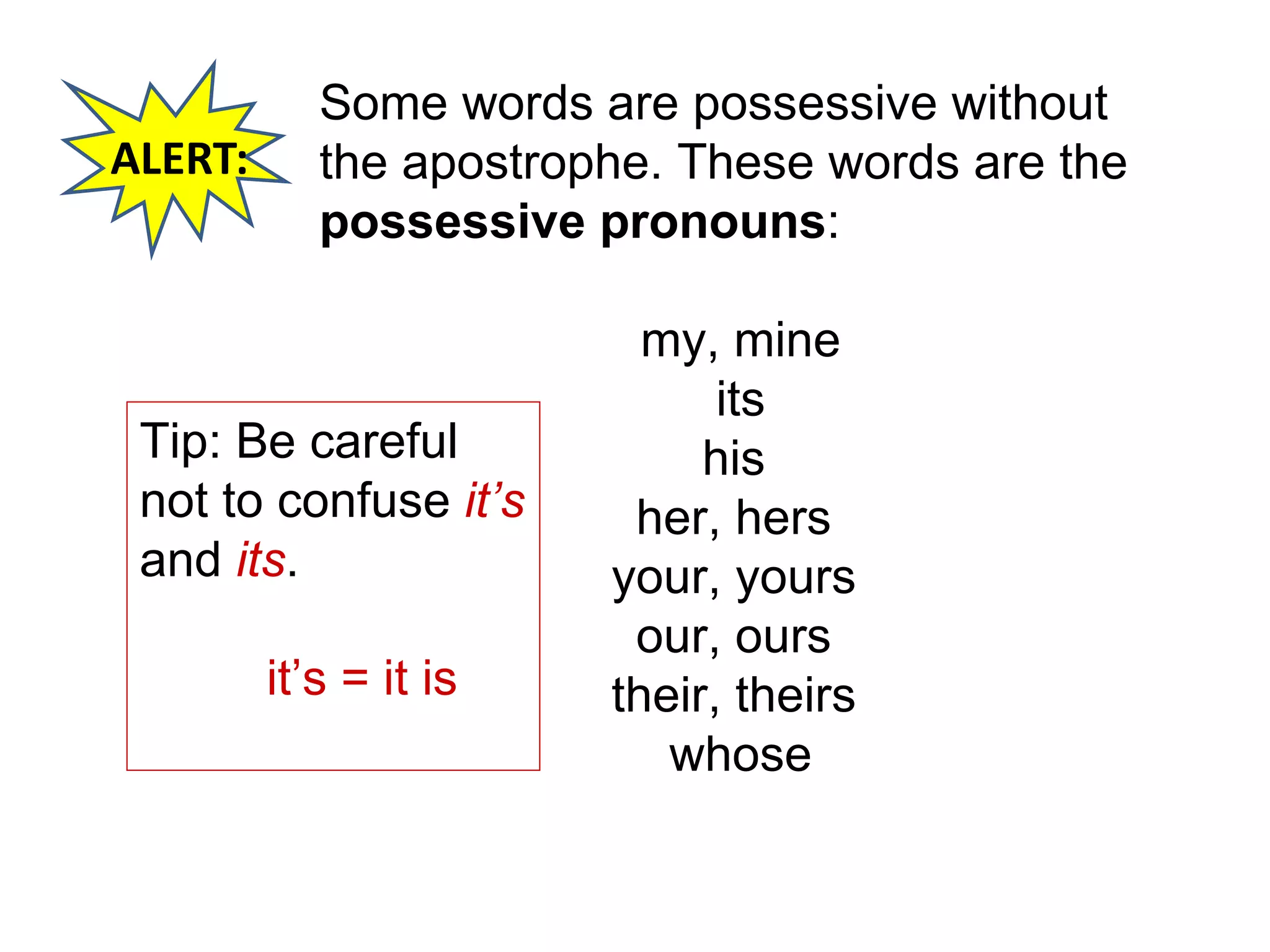 Apostrophe | PPT