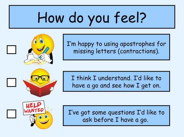 Apostrophe- omission and possession | PPT