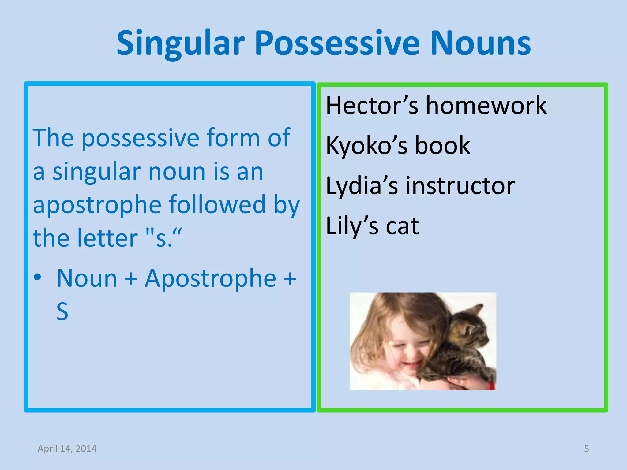 Apostrophes | PPTX