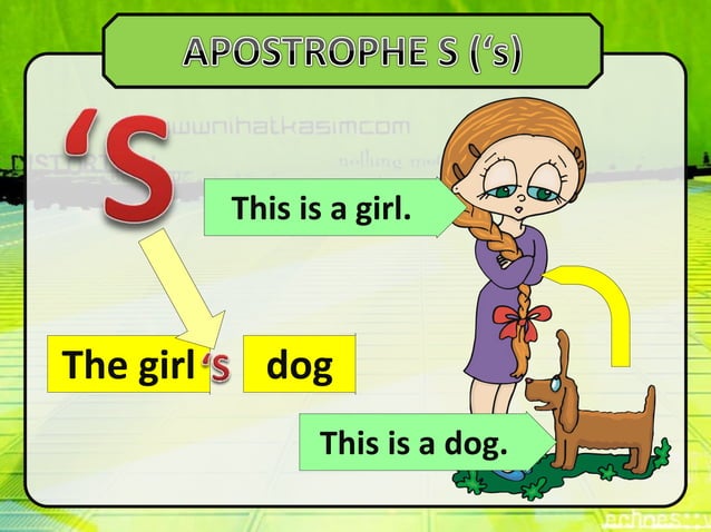 Apostrophe s | PPTX | Books and Literature