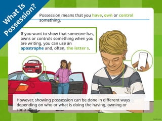 Apostrophes for possession Singular&plural | PPTX