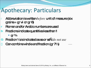 Apothecary And Household Systems | PPT