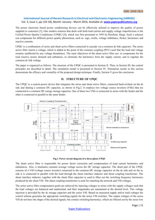 A Power Control Scheme for UPQC for Power Quality Improvement | PDF