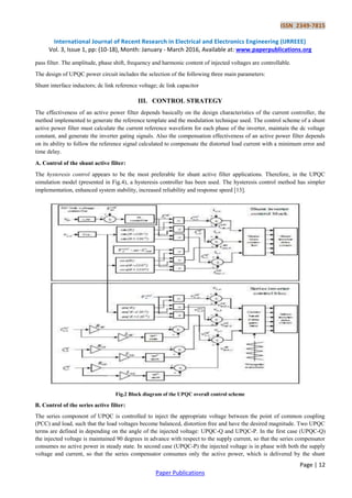 A Power Control Scheme for UPQC for Power Quality Improvement | PDF