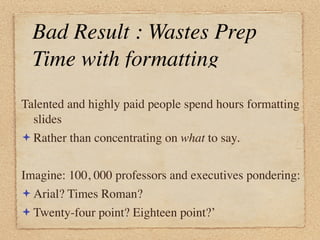 A powerpoint against powerpoint.key