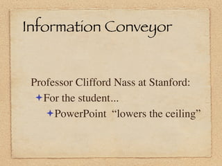 A powerpoint against powerpoint.key