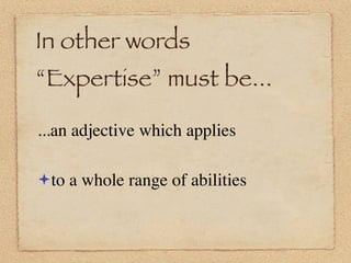 A powerpoint against powerpoint.key