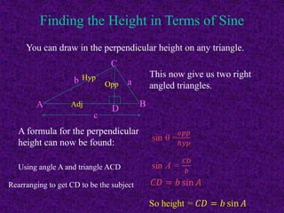 A Powerpoint on Area of a Triangle Using Sine copy.pptx