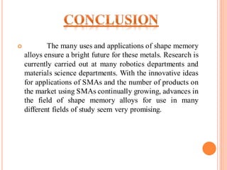 Smart Metals | PDF