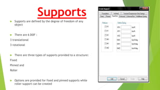 A powerpoint presentation on staad | PPTX