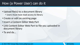 A Power User's Introduction to jQuery Awesomeness in SharePoint | PPT