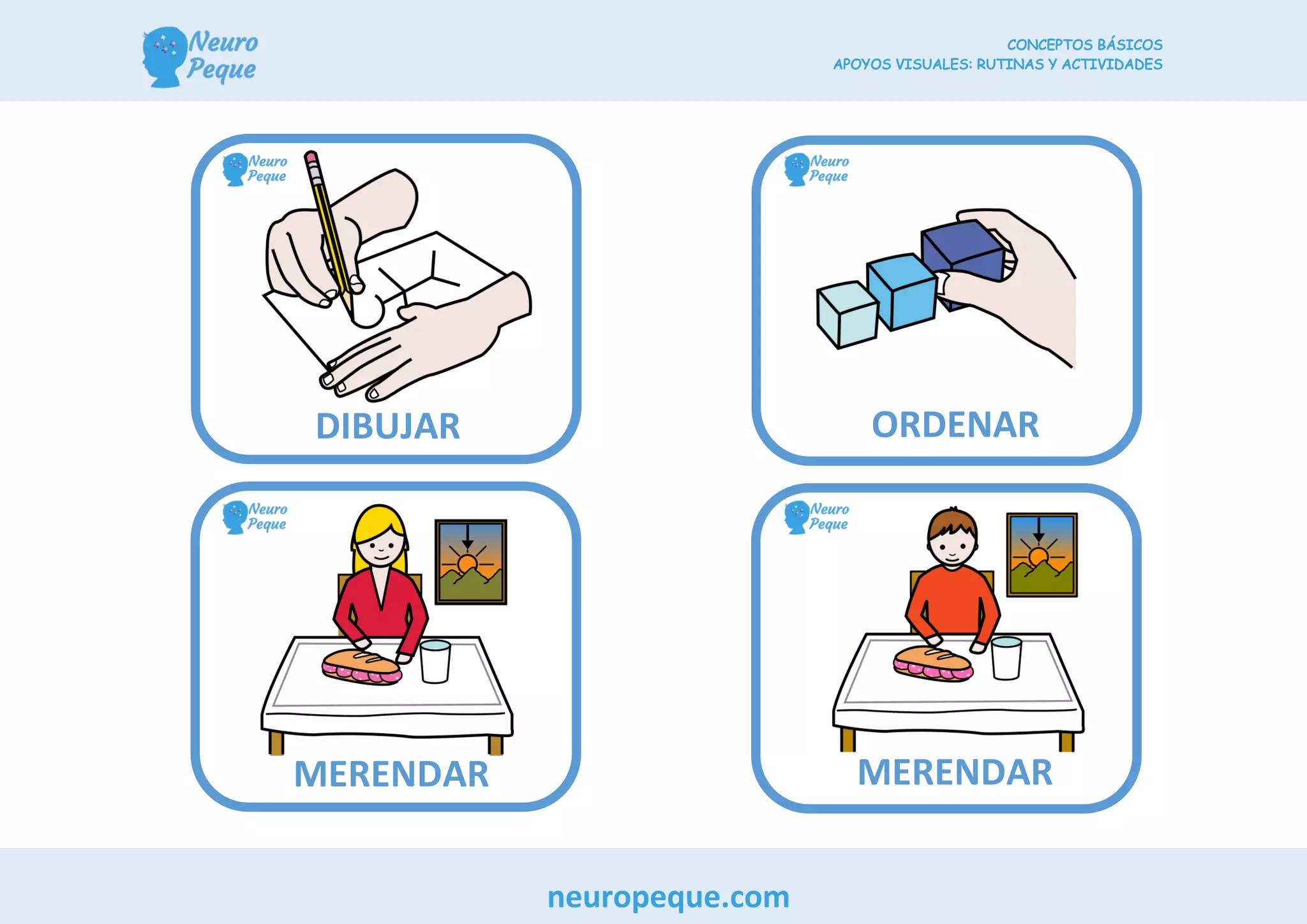Apoyos visuales rutinas y actividadespdf | PDF